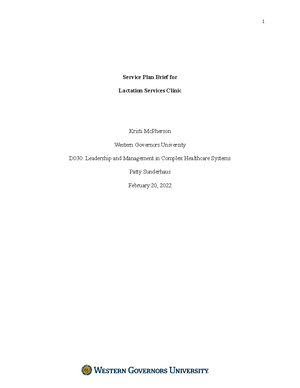 D030 Interview Guide - coursework - D 030 - WGU - Studocu