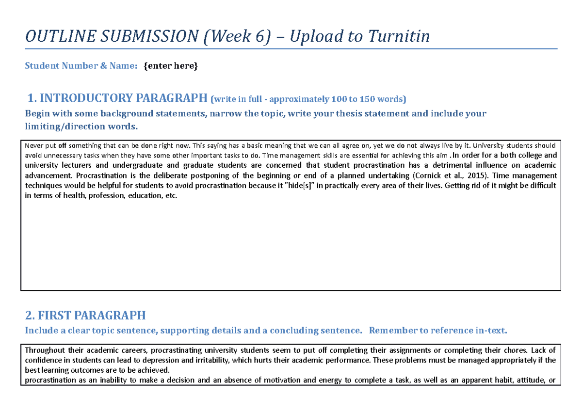 PAC1100D Outline Template (1) (5) (4) - OUTLINE SUBMISSION (Week 6 ...