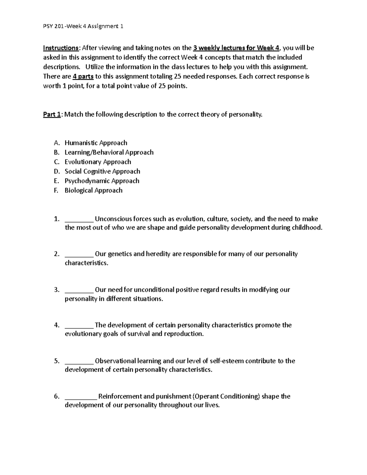 Week 4 Assignment 1 Xxxxxxxx Instructions After Viewing And Taking Notes On The 3 Weekly 