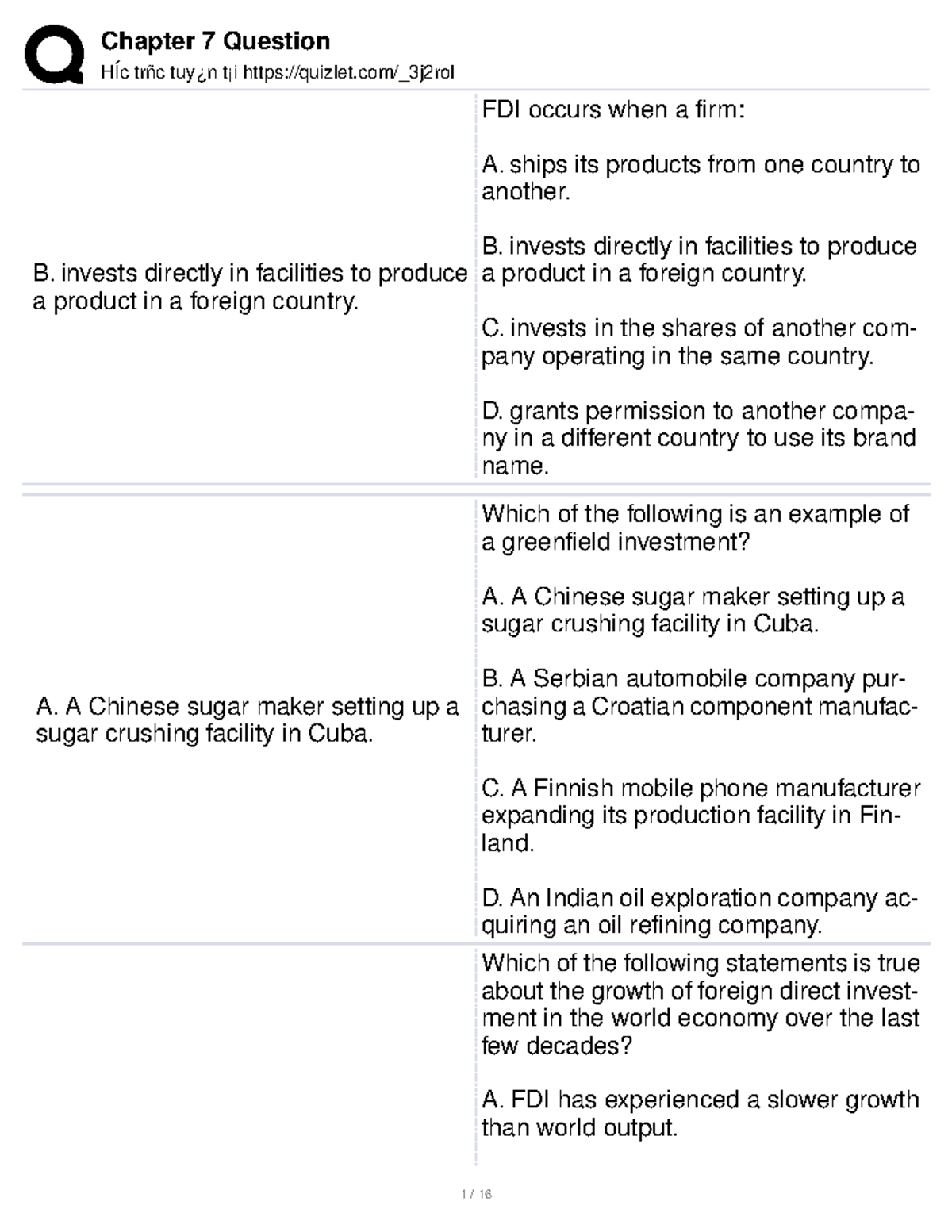 Chapter 5 - Foreign direct investment - HÍc trñc tuy¿n t¡i quizlet/_3j2rol B. invests directly ...