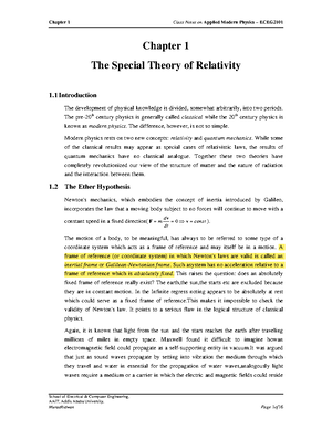 Chapter 7 - Best Summarized Lecture Note - Chapter 7 The Quantum Theory ...
