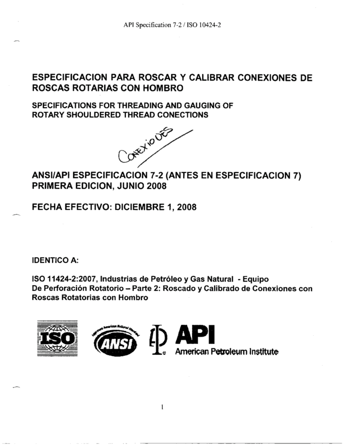 262775148 5 Especificaciones Para Roscar y Calibrar Conexiones de ...