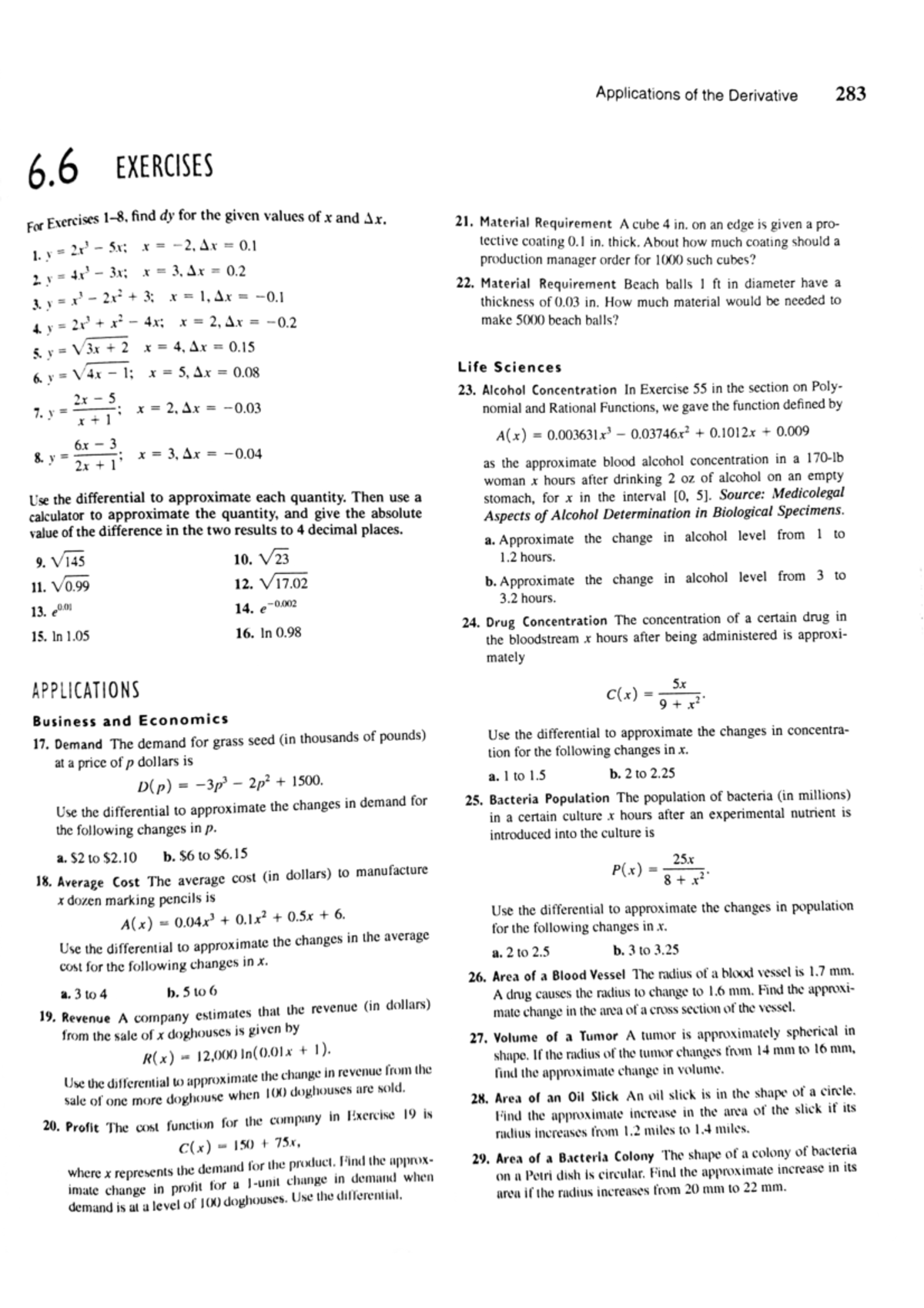 Tutorial 11 - Questions and Final Answers (Textbook) - 336 Mathematics ...