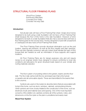 Structural ROOF Framing PLAN - STRUCTURAL ROOF FRAMING PLAN Different ...