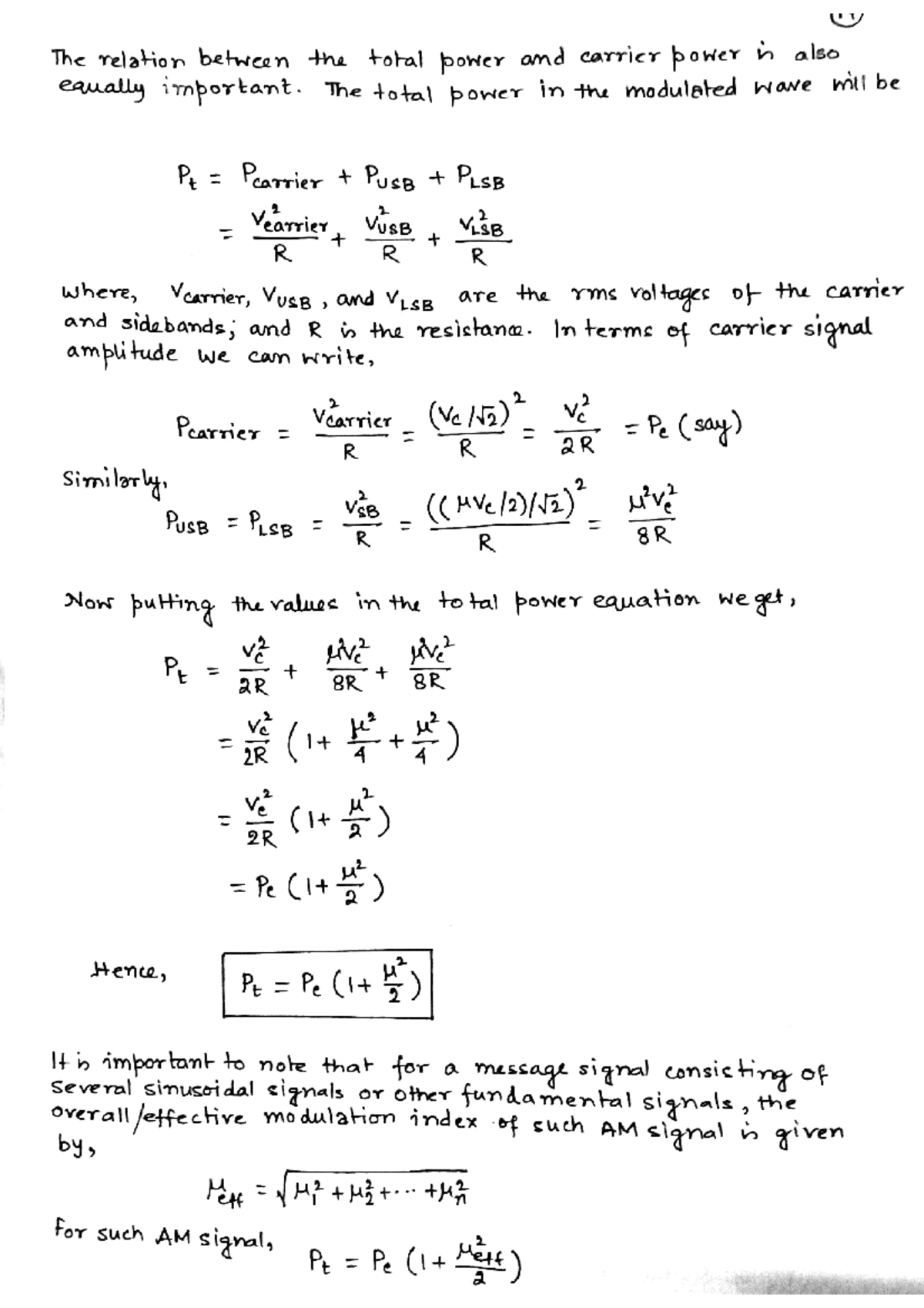 AM Principle Of Digital Communication Notes - Studocu