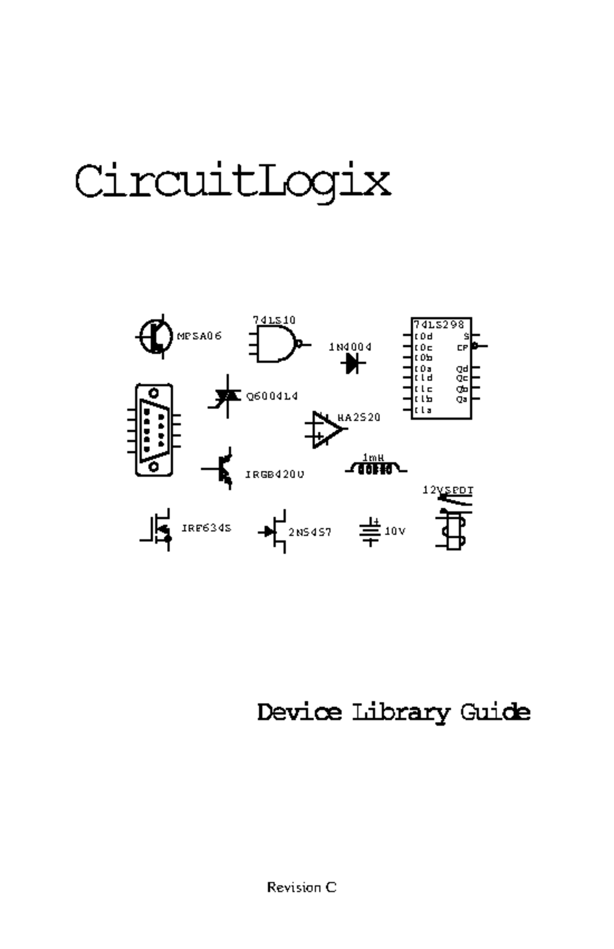 Circuit Logix Device Library Guide - Revision C Device Library ...