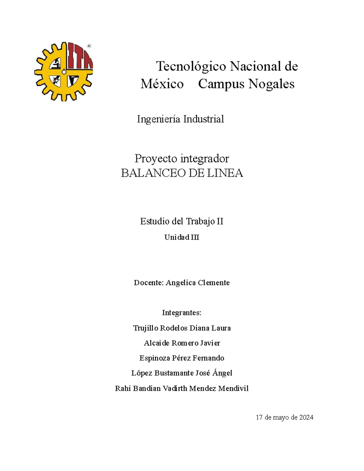 Tecnológico Nacional de México Campus Nogales - Tecnológico Nacional de ...