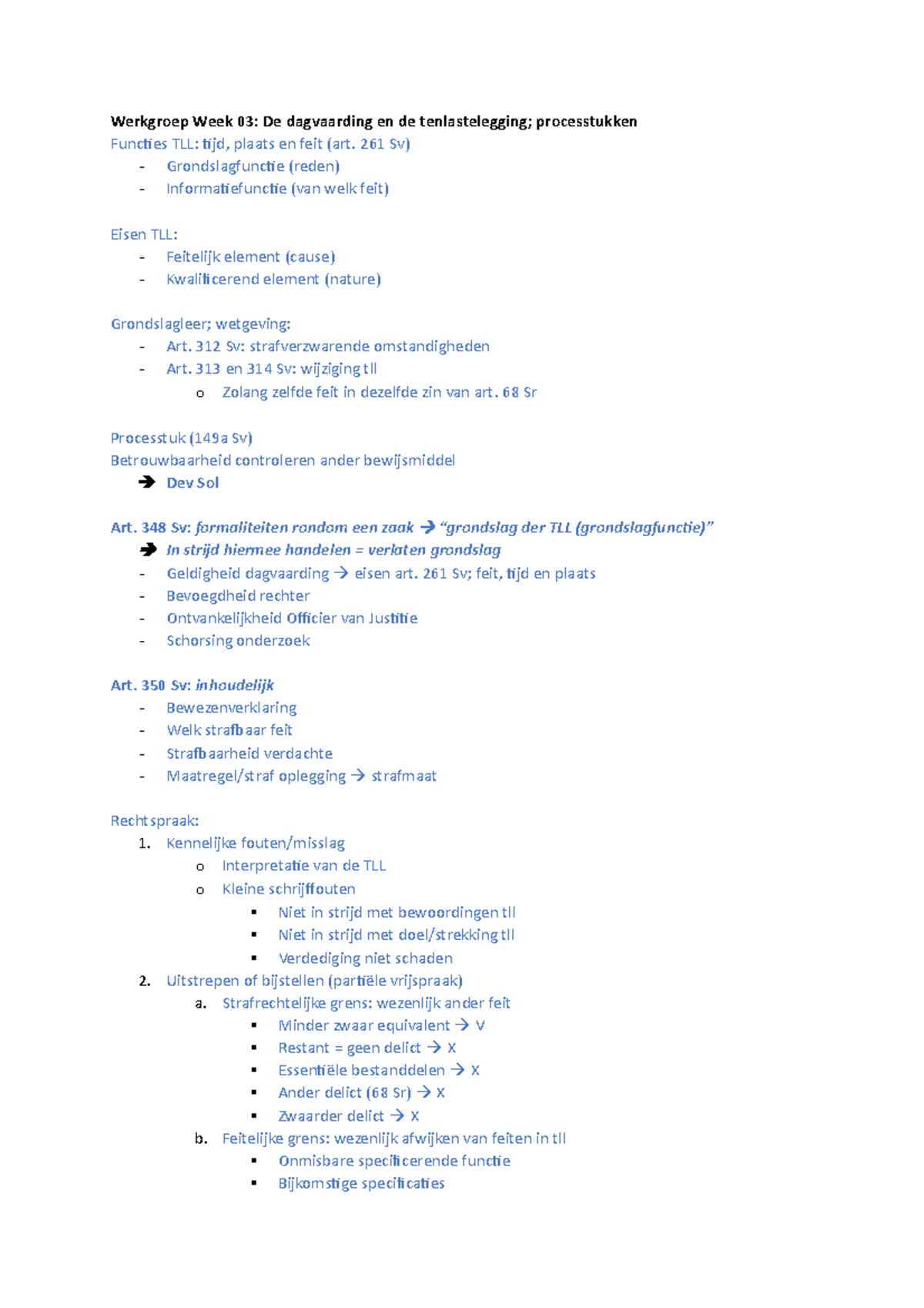 Werkgroep Week 03 vragen + antwoorden - Werkgroep Week 03: De ...