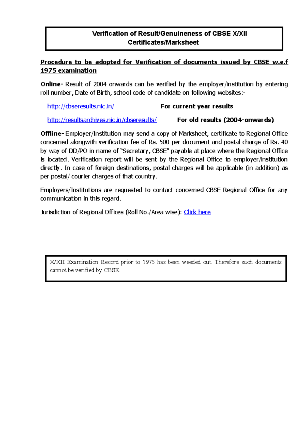 Practical of paper - Procedure to be adopted for Verification of ...