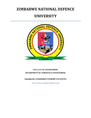Edwin Makokoro jgjhbhb - ZIMBABWE NATIONAL DEFENCE UNIVERSITY FACULTY ...