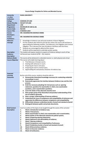 Certificate of Electronic Evidence class template - REPUBLIC OF KENYA ...