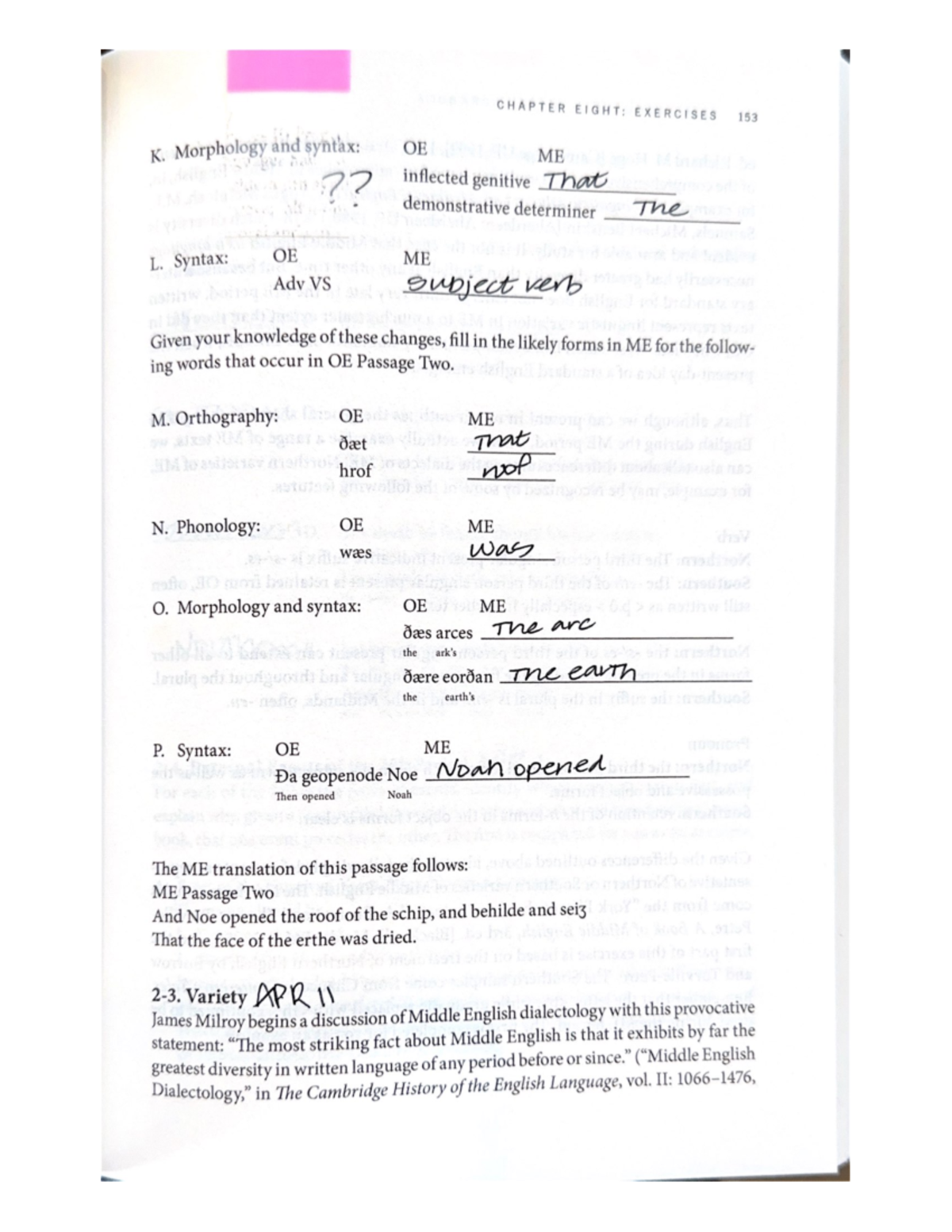 ENG 241 Workbook Exercises Week 12 - ENG 243 - Studocu