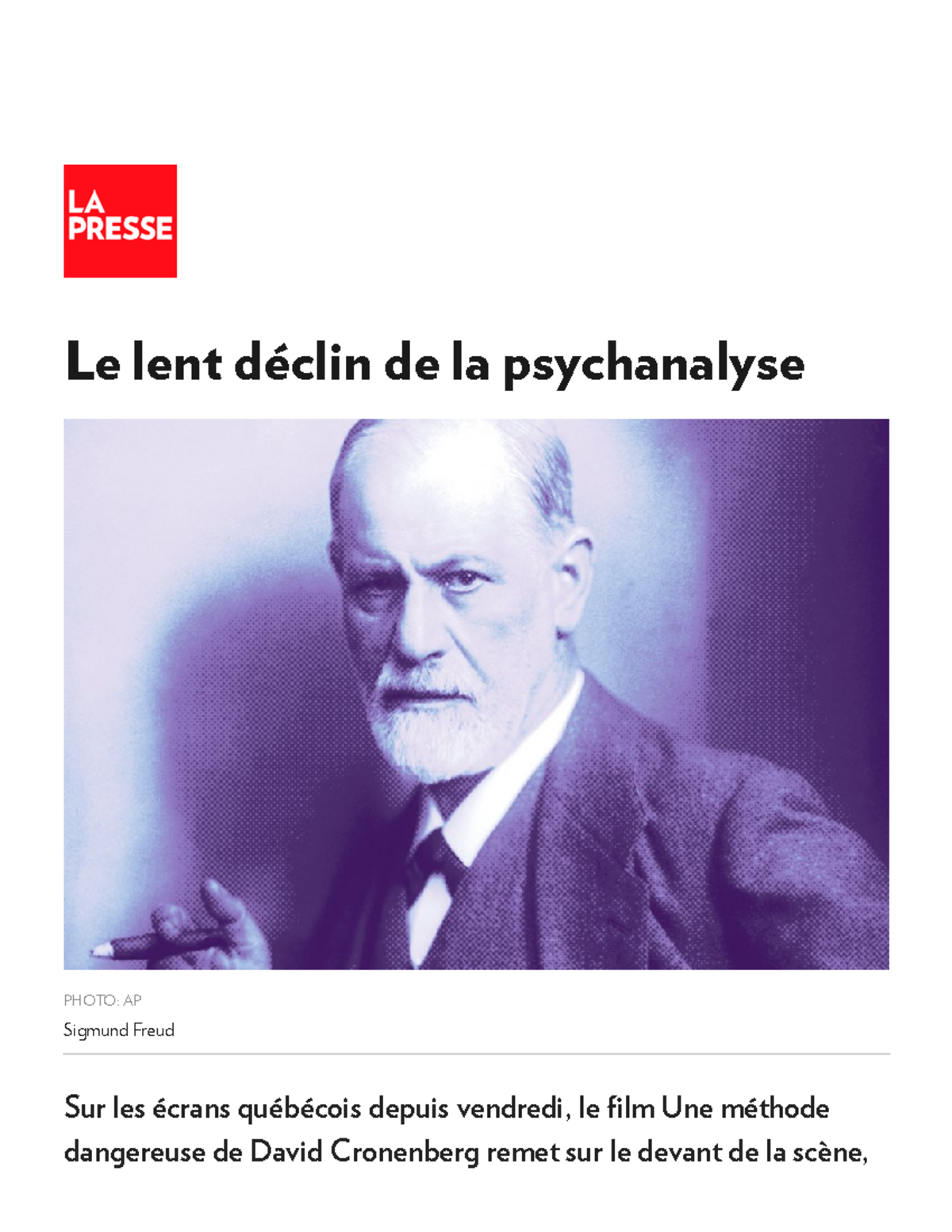 Allard (2012 ) - Objectifs de la psychocriminologie - Le lent déclin de ...