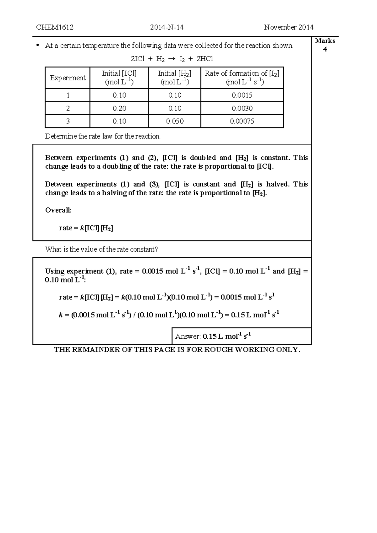 2014-N-14 - I NEED QUESTION PAPERS FOR ENGINEERING CHEMISTRY TO ...