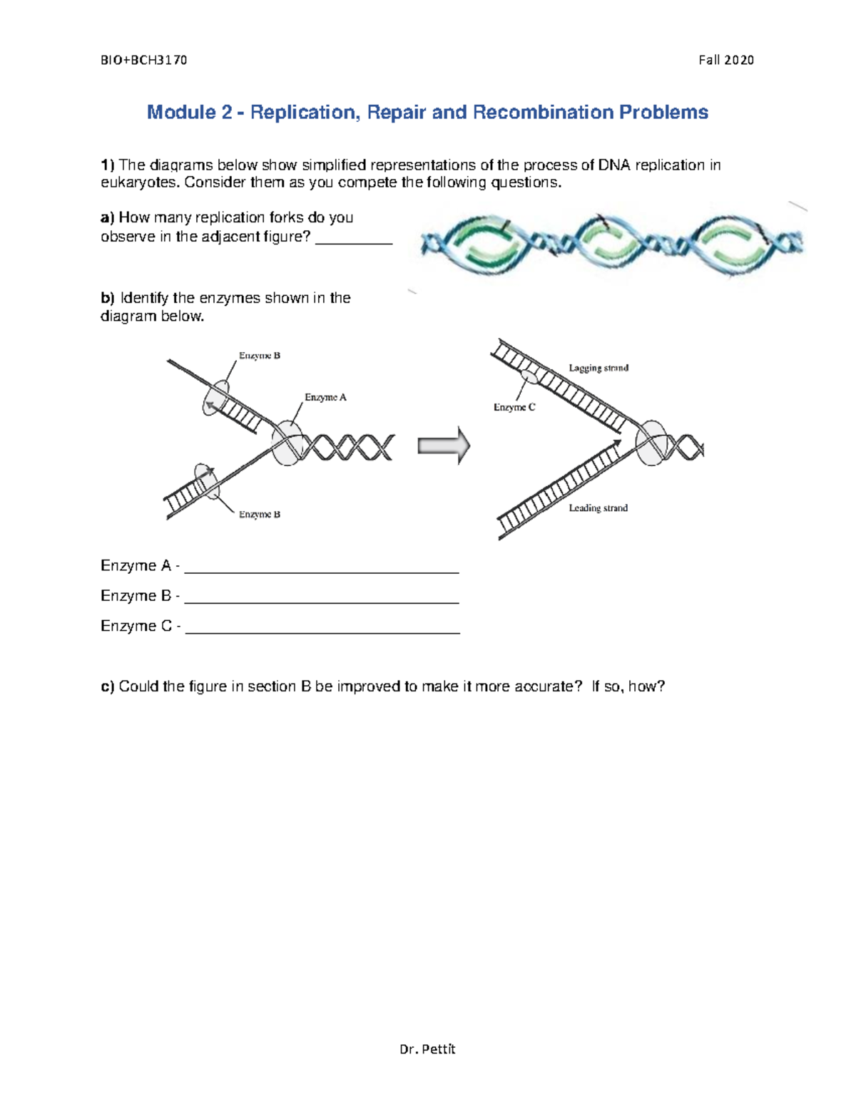 Module 2 - Practice Problems BIO&BCh3170 Fall2020 - Warning: TT: undefined function: 32 Module 2 ...