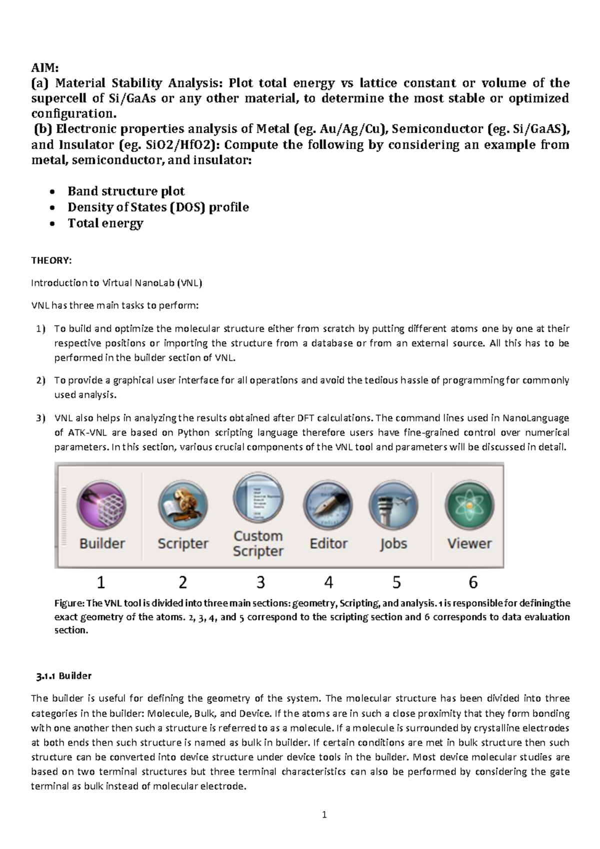 ATK VNL Manual - AIM: (a) Material Stability Analysis: Plot total ...