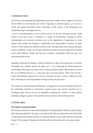 Geography Notes - INTRODUCTION THE MEANING OF GEOGRAPHY The word ...