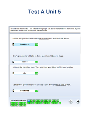 Task-5-achievement-test-5 compress - ingles - UCE - Studocu