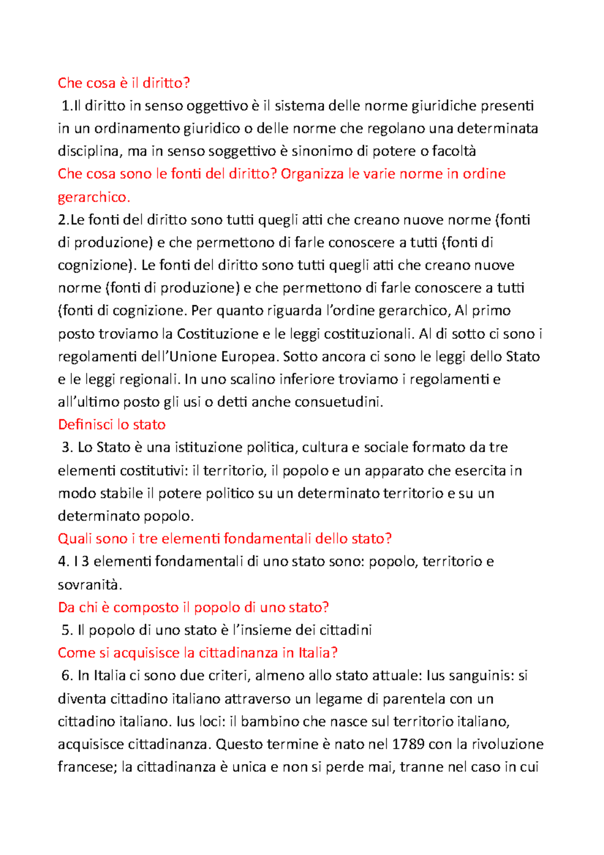 Che cosa è il diritto - Che cosa è il diritto? 1 diritto in senso ...