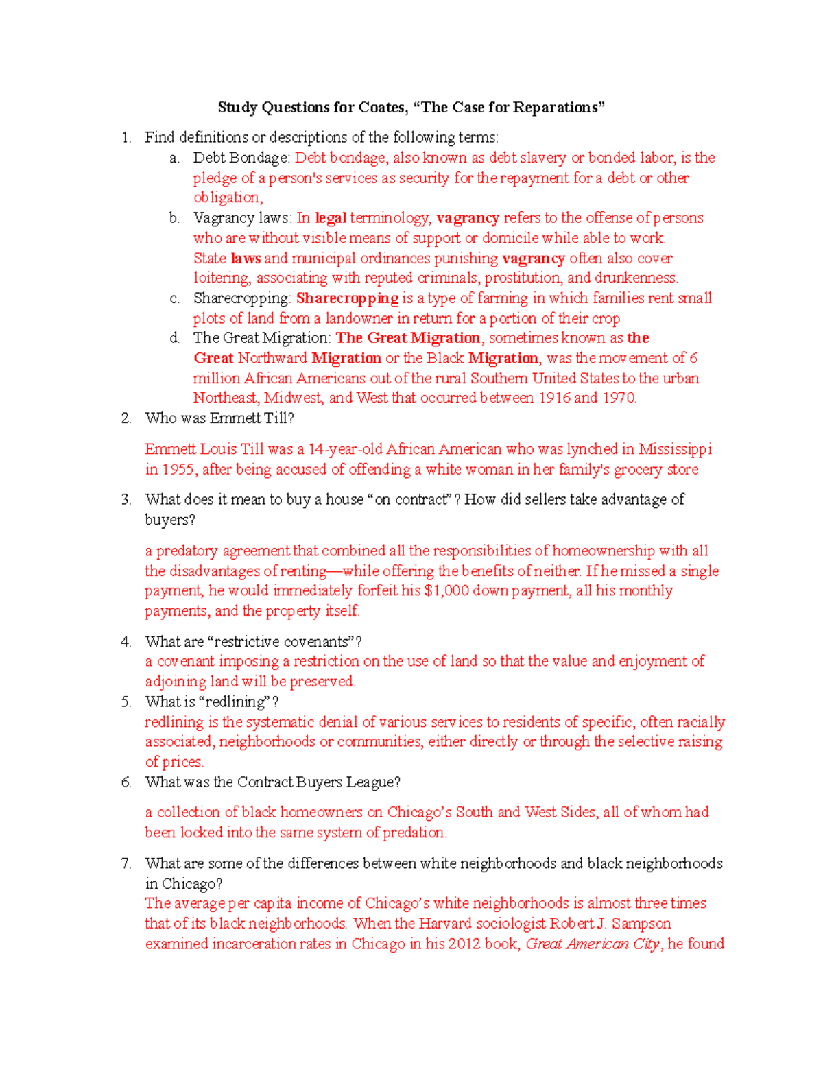 Philo - homework questions with answer - Study Questions for Coates ...