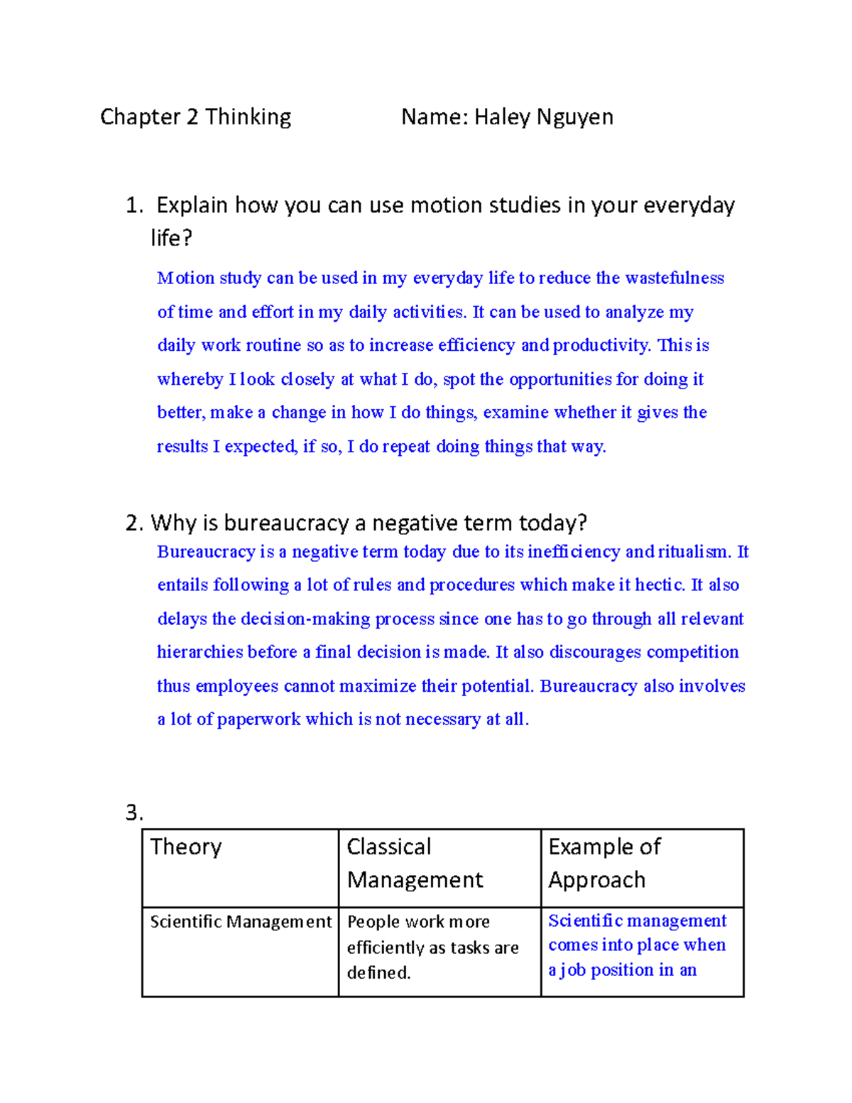 Chapter 2 Thinking ...