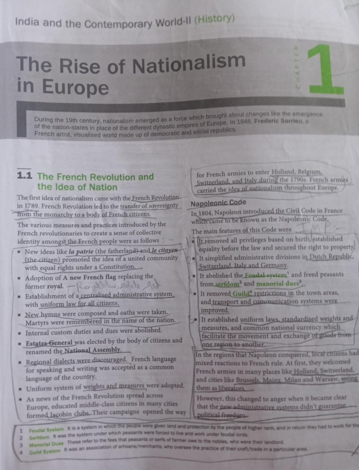 His ch1 - dokdpjdop - India andthe Contemporary World-ll (History) The ...