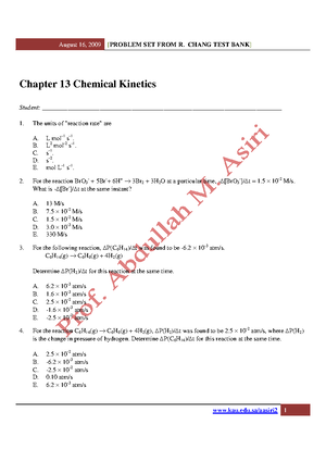 Homework Chapter 8 - CHEM 101 Worksheet Chapter 8: Periodic properties ...