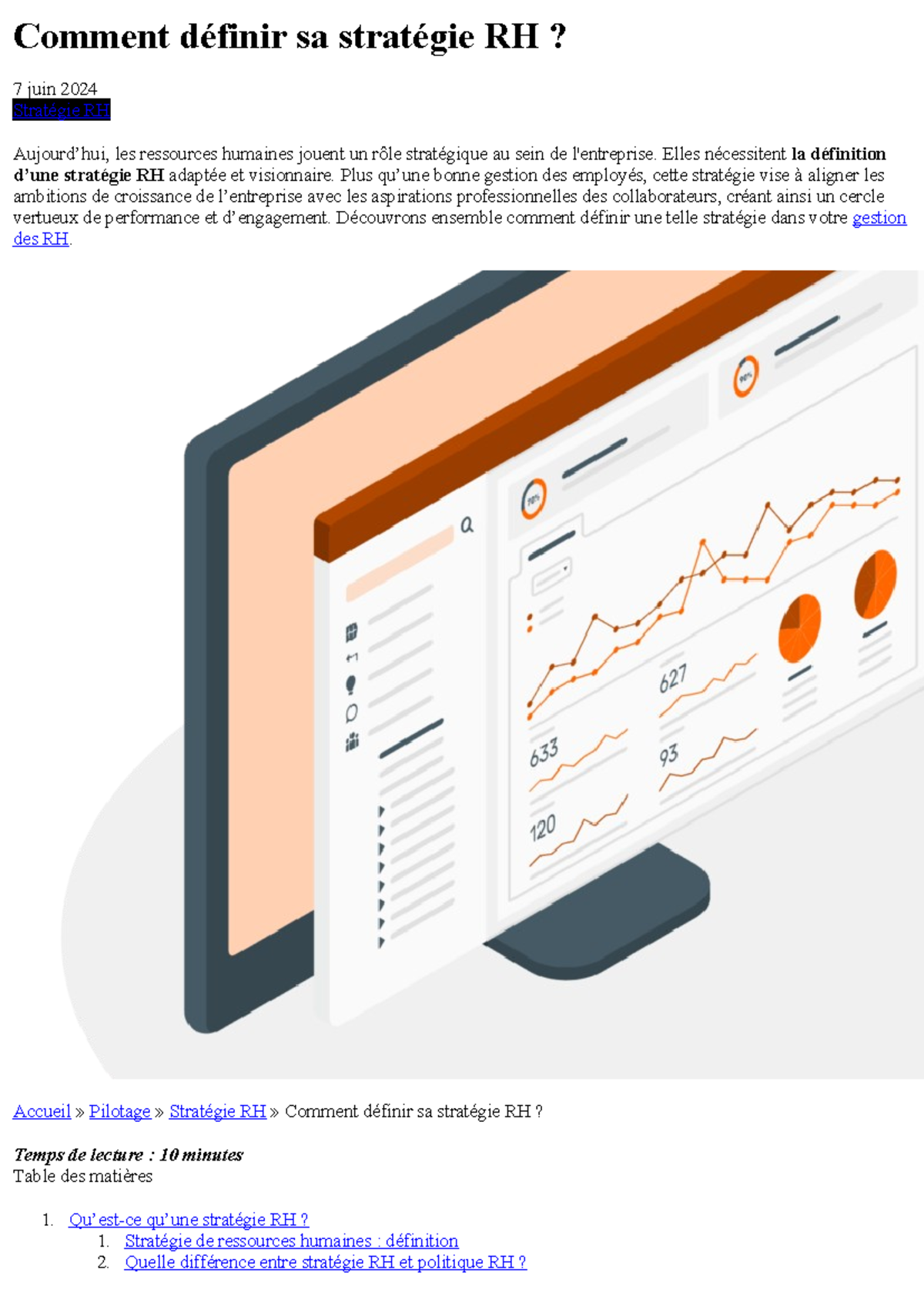 Comment DEF Strat RH - Comment définir sa stratégie RH? 7 juin 2024 ...
