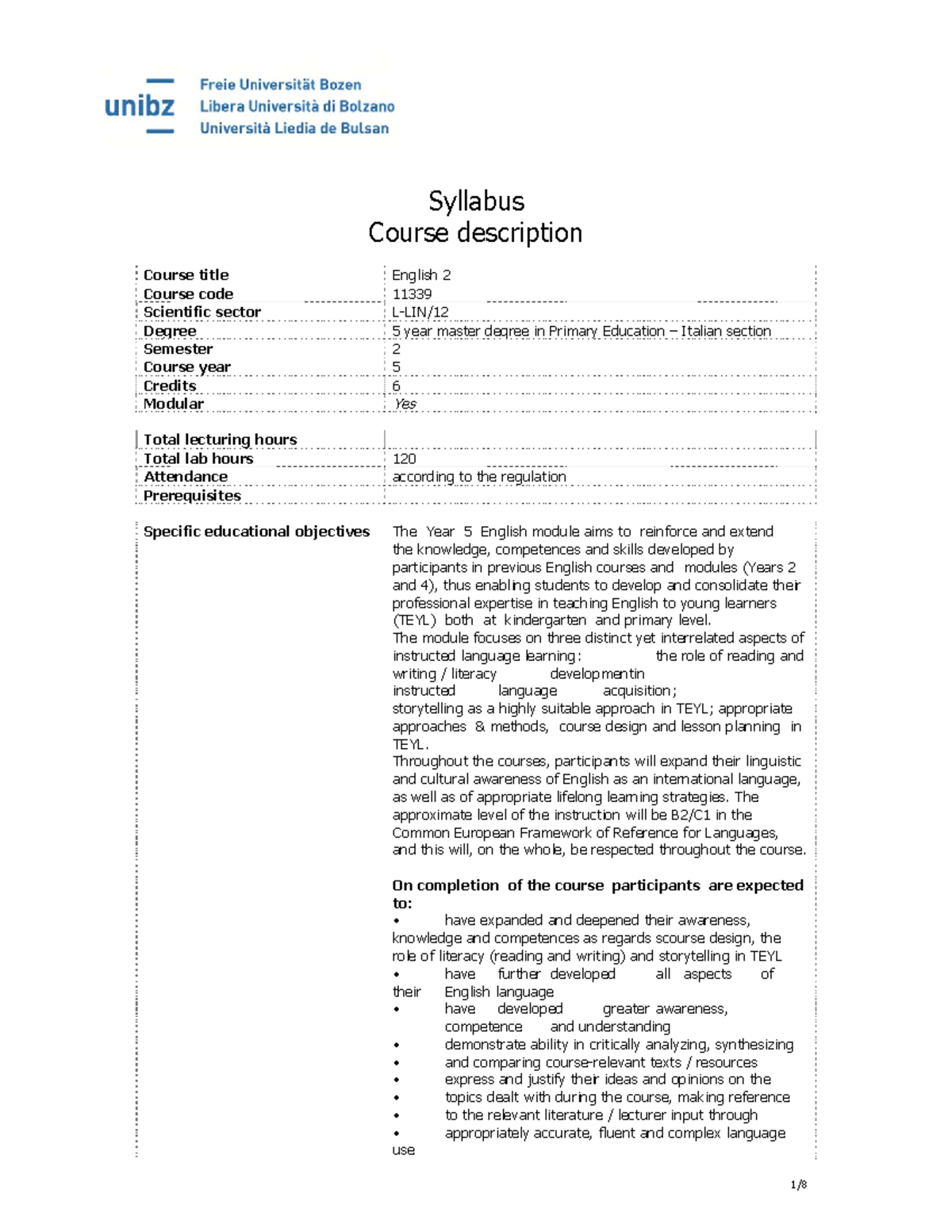 A1eff720 714e 463d b141 3bff0cdadefd - Syllabus Course description ...