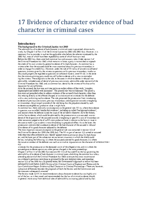 Chapter FIVE REAL Evidence - CHAPTER FIVE REAL EVIDENCE Introduction ...