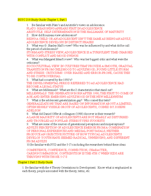 Chapter 1 Part 3 Study Guide - Chapter 1 Part 3 The Nature of ...