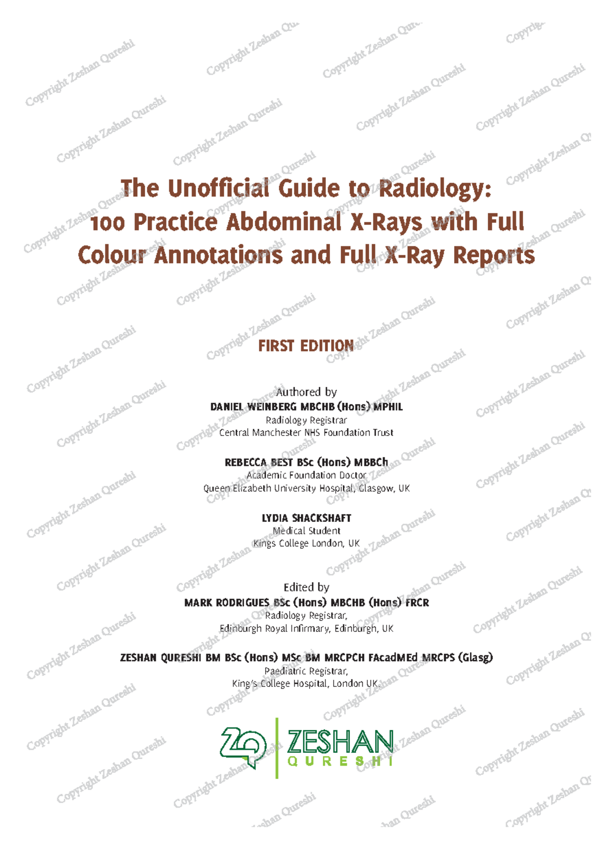 Radiology Practice X rays - The Unofficial Guide to Radiology: 100 ...