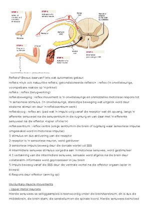 Notas van Gewrigte - Summary Onderwyslewenswetenskappe: fisiologie van ...