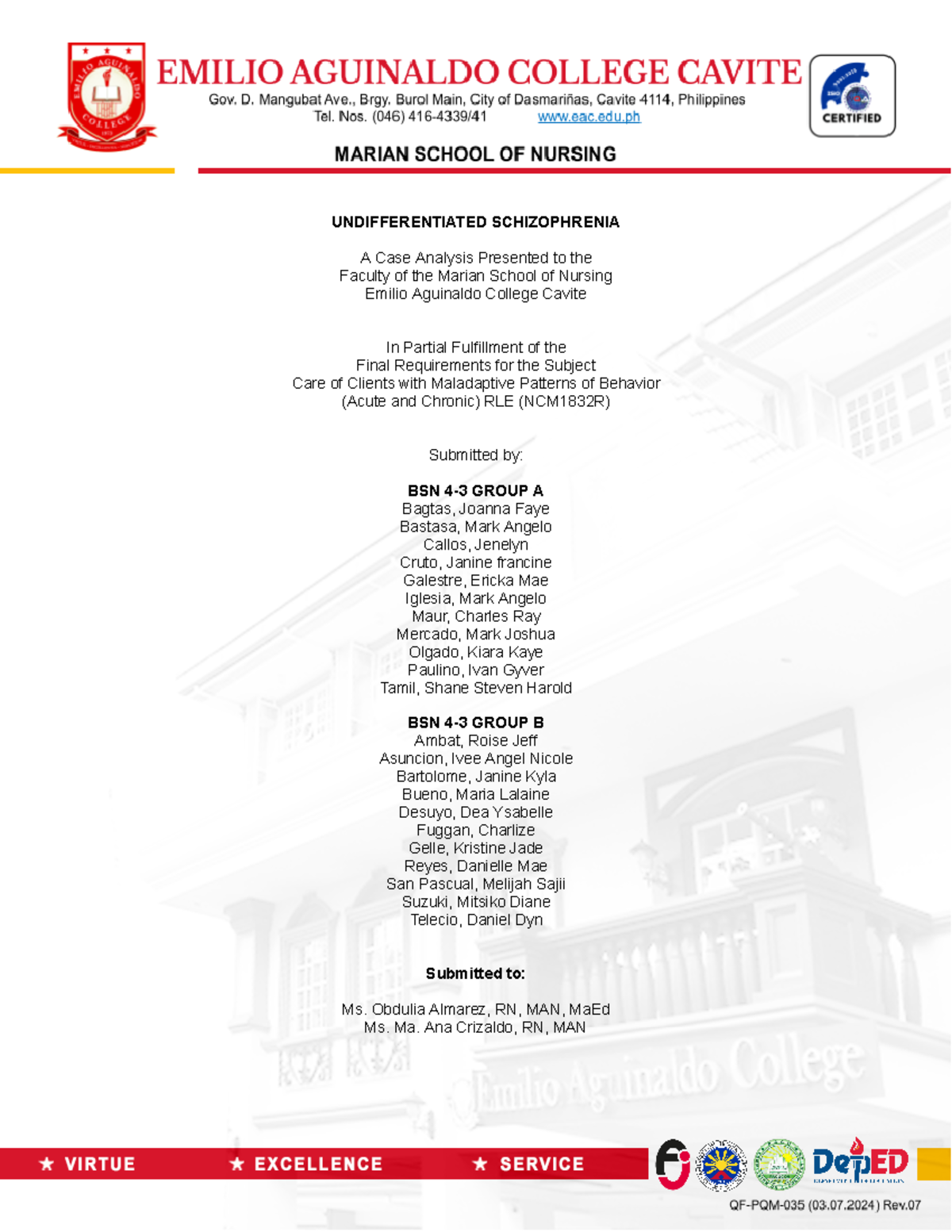 Final- Emily - SUMMARIZATION. FULL DETAILS - UNDIFFERENTIATED ...