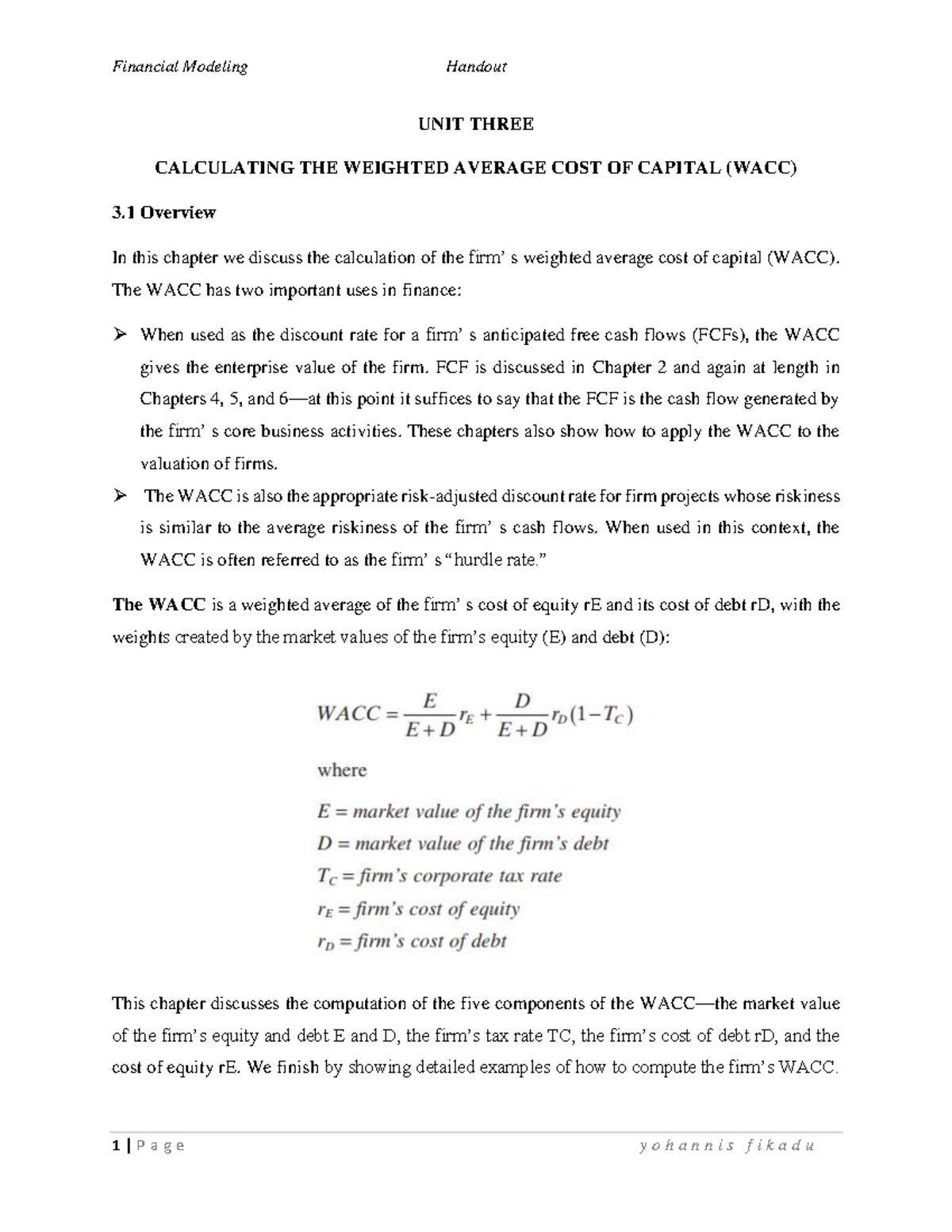 UNIT Three modified - In general Statistics teaches us how to summarize ...