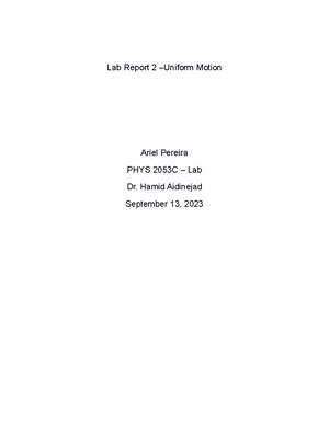 HW III - Homework - PHY 2053 - Studocu