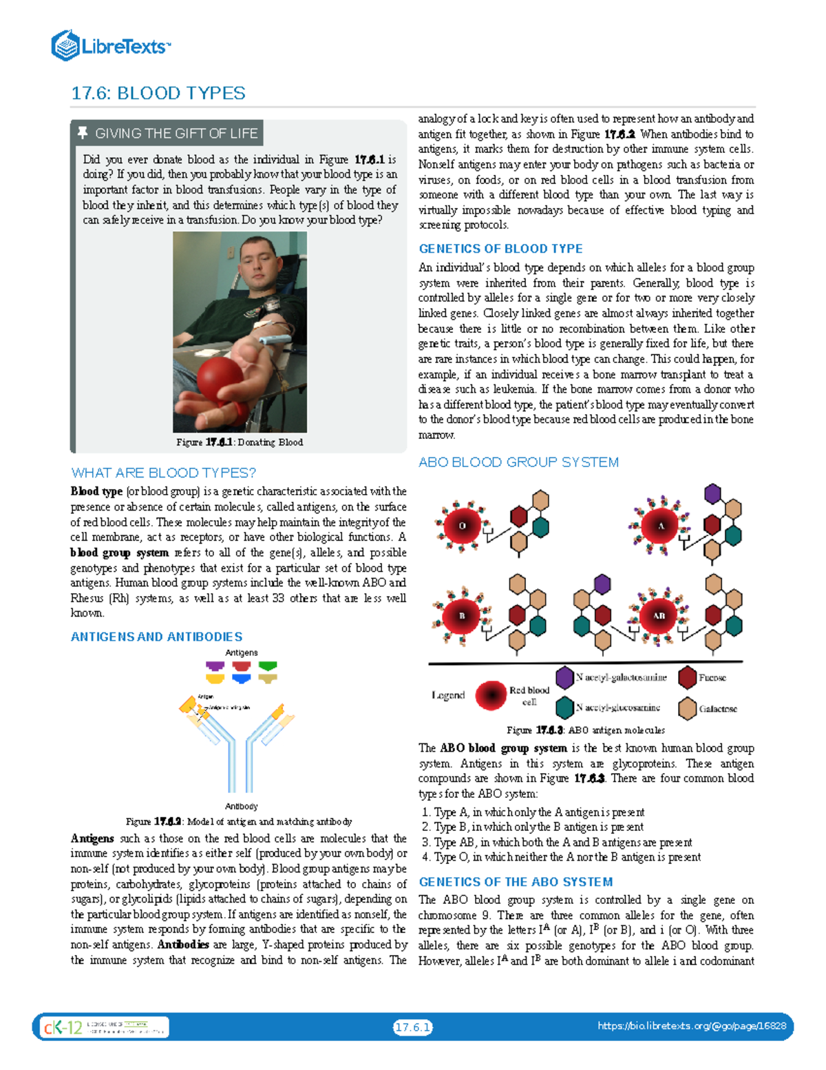 Blood Types - 17.6 bio.libretexts/@go/page/ 17: BLOOD TYPES Did you ...