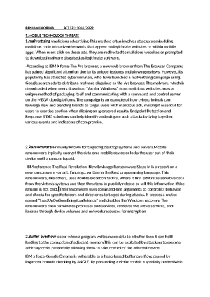 TCP assignment - differentiating Mobile TCP and traditional TCP, discussing the TCP layers and ...