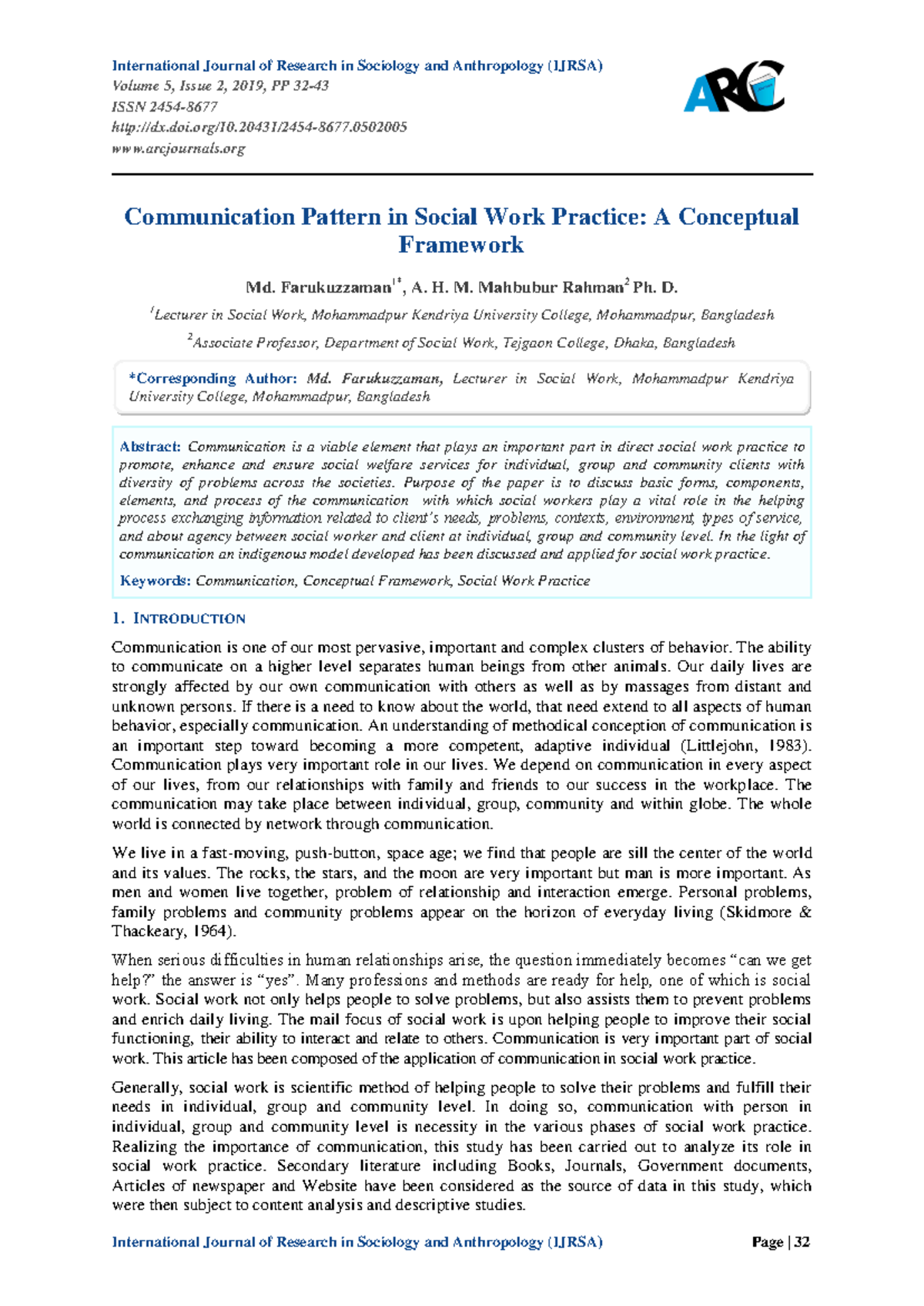 SW Communication - Study smart - International Journal of Research in ...