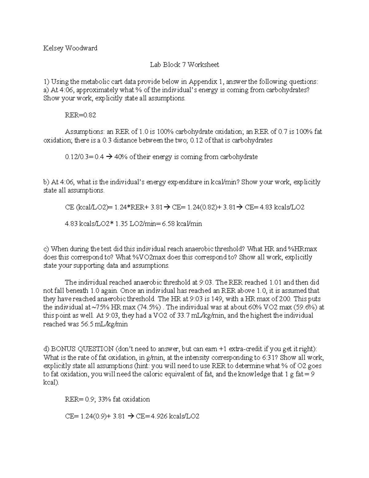 Lab 7 Worksheet - Kelsey Woodward Lab Block 7 Worksheet Using the ...