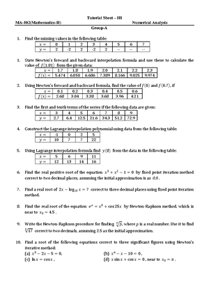 Complex numbers - Lecture notes - Mathematics 1 - Studocu