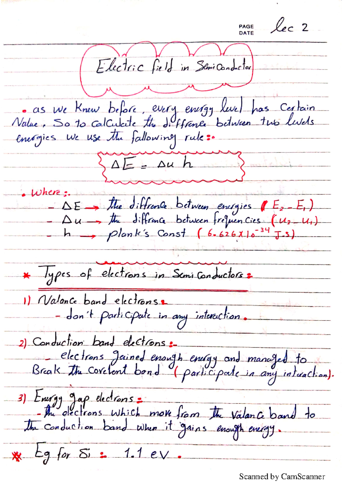 Lec 2 ELC (i) (1500) - electronics basics - Digital Electronics - Studocu