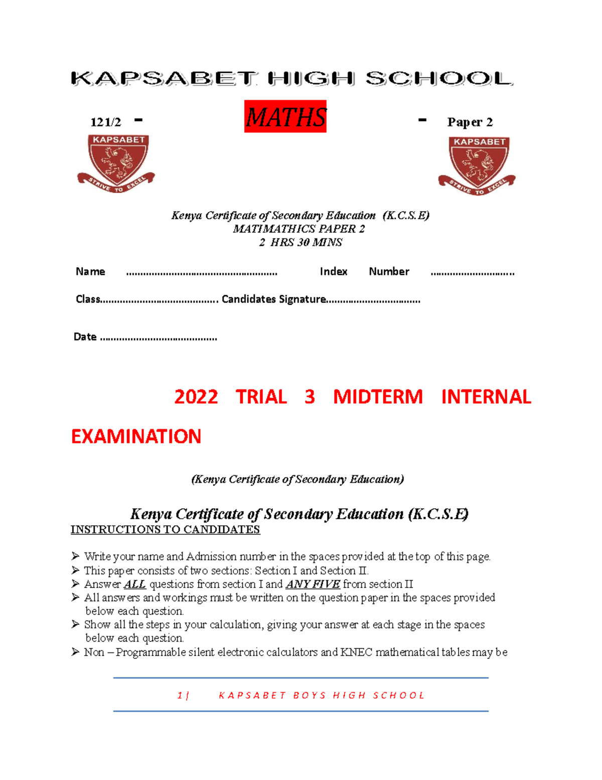 MATH PP2 QTNS Cqcq 121 2 MATHS Paper 2 Kenya Certificate Of math-pp2-qtns-cqcq-121-2-maths-paper-2-kenya-certificate-of
