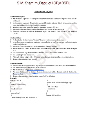 Java class 1 - Java is a platform Java initial name: OAK language Java ...