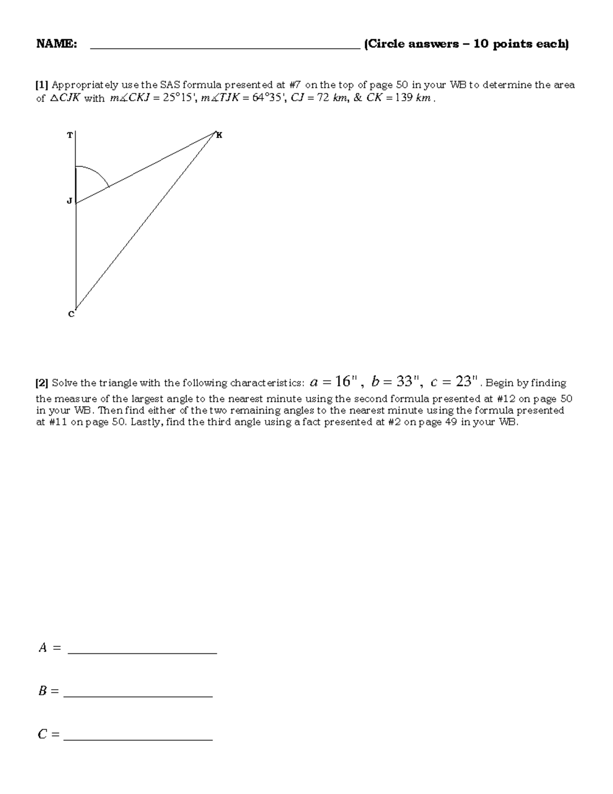 A 2023 Final Exam-1 - NAME ...