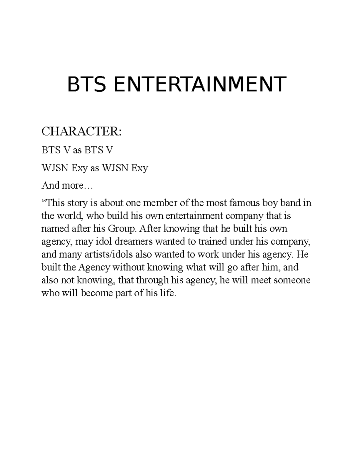 BTS Entertainment - this will help you learn more about the lesson ...