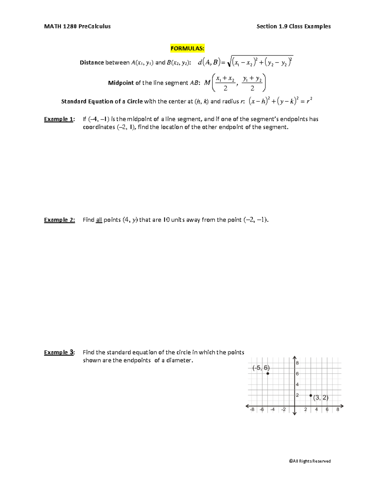 Notes (flipped) - Sec. 1 - MATH 1280 PreCalculus Section 1 Class ...