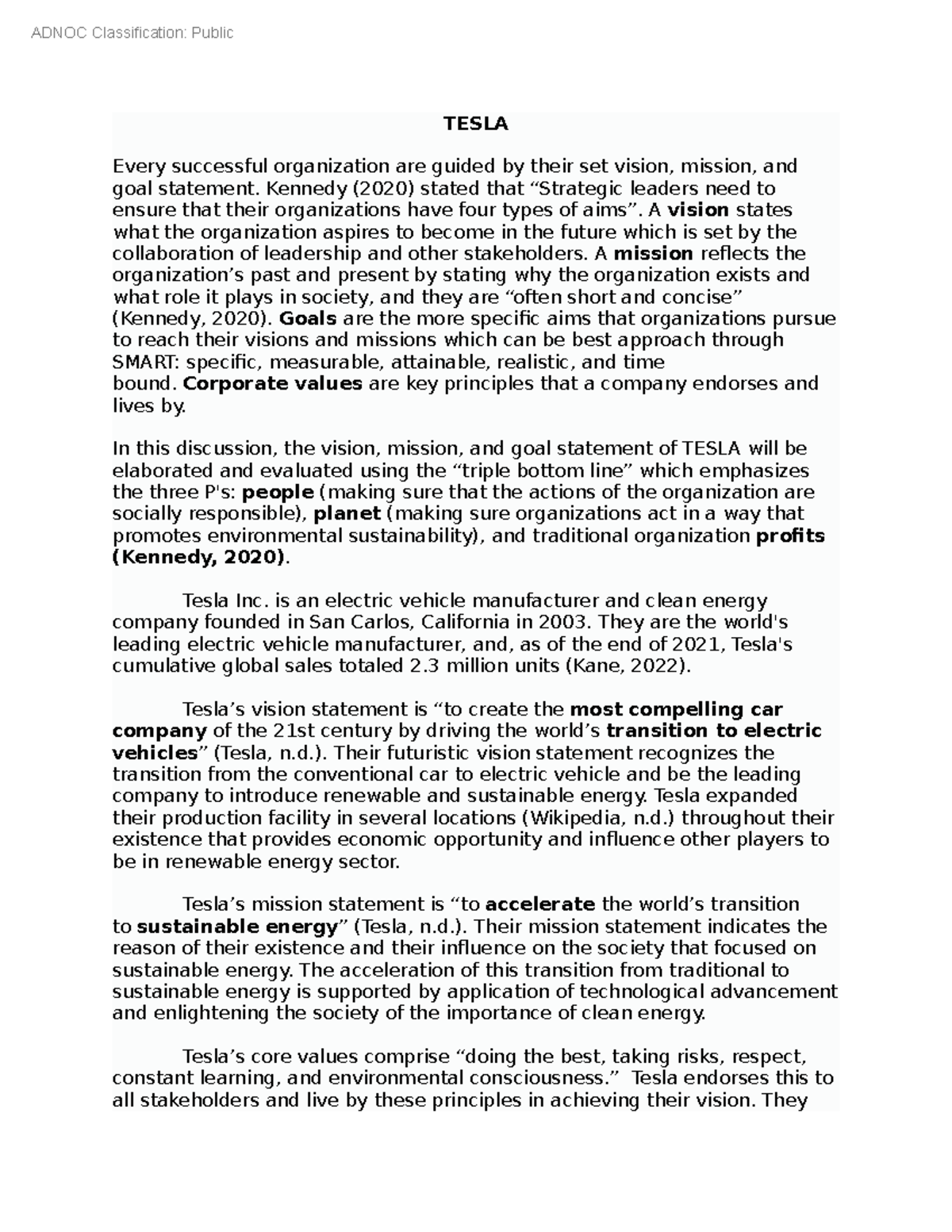 Tesla - Unit 2 (another person discussion) - TESLA Every successful ...