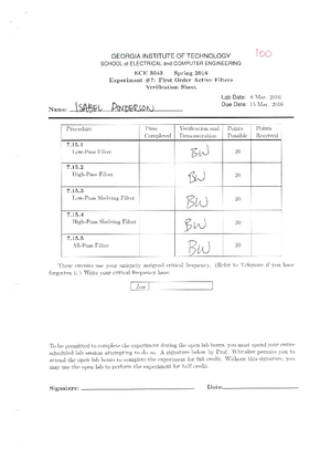 3043 lab 9 - Exam Practice - ECE 3043 - Studocu