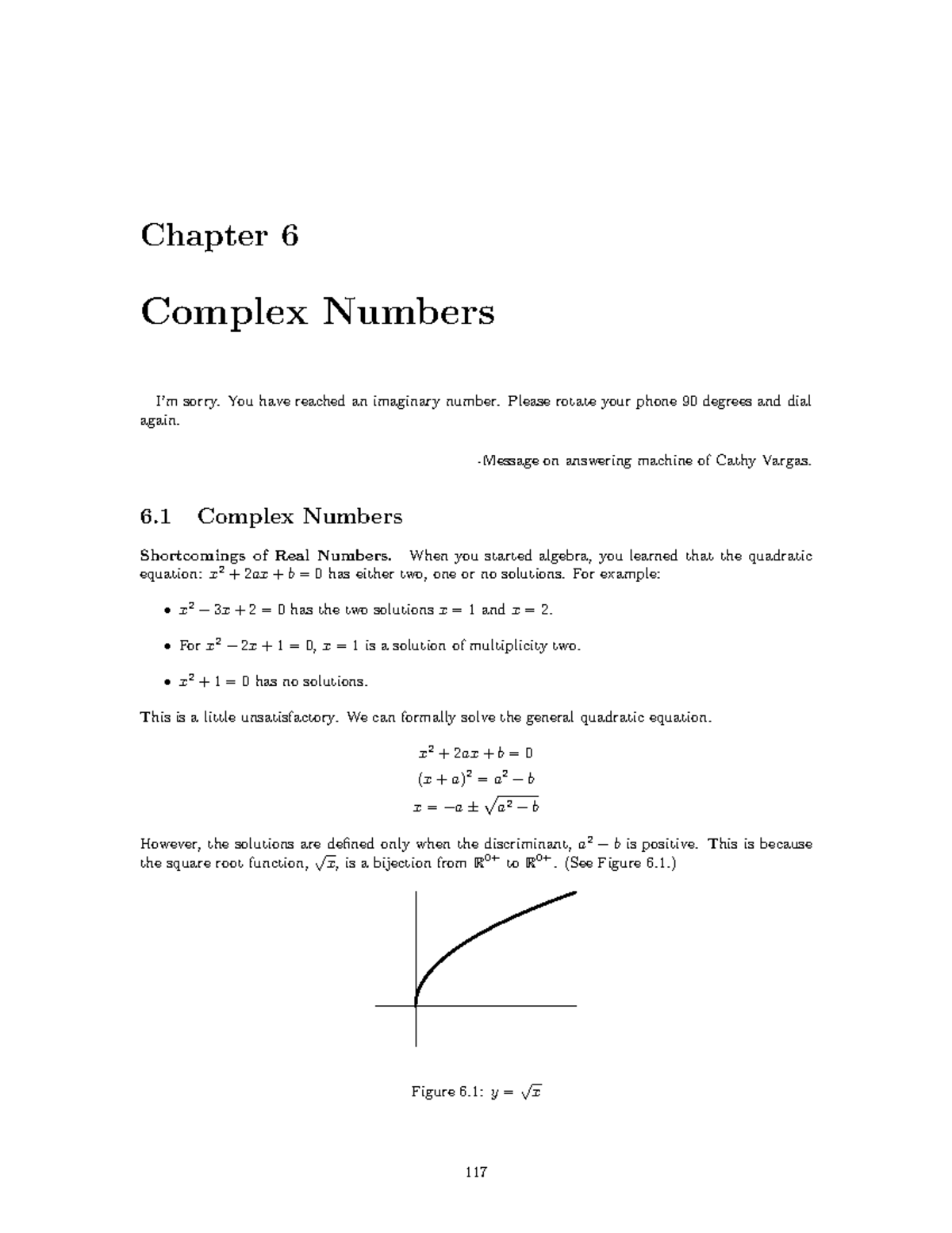 Ref MATH Adv Math Methods Sean Mauch-35 - Chapter 6 Complex Numbers I’m sorry. You have reached ...